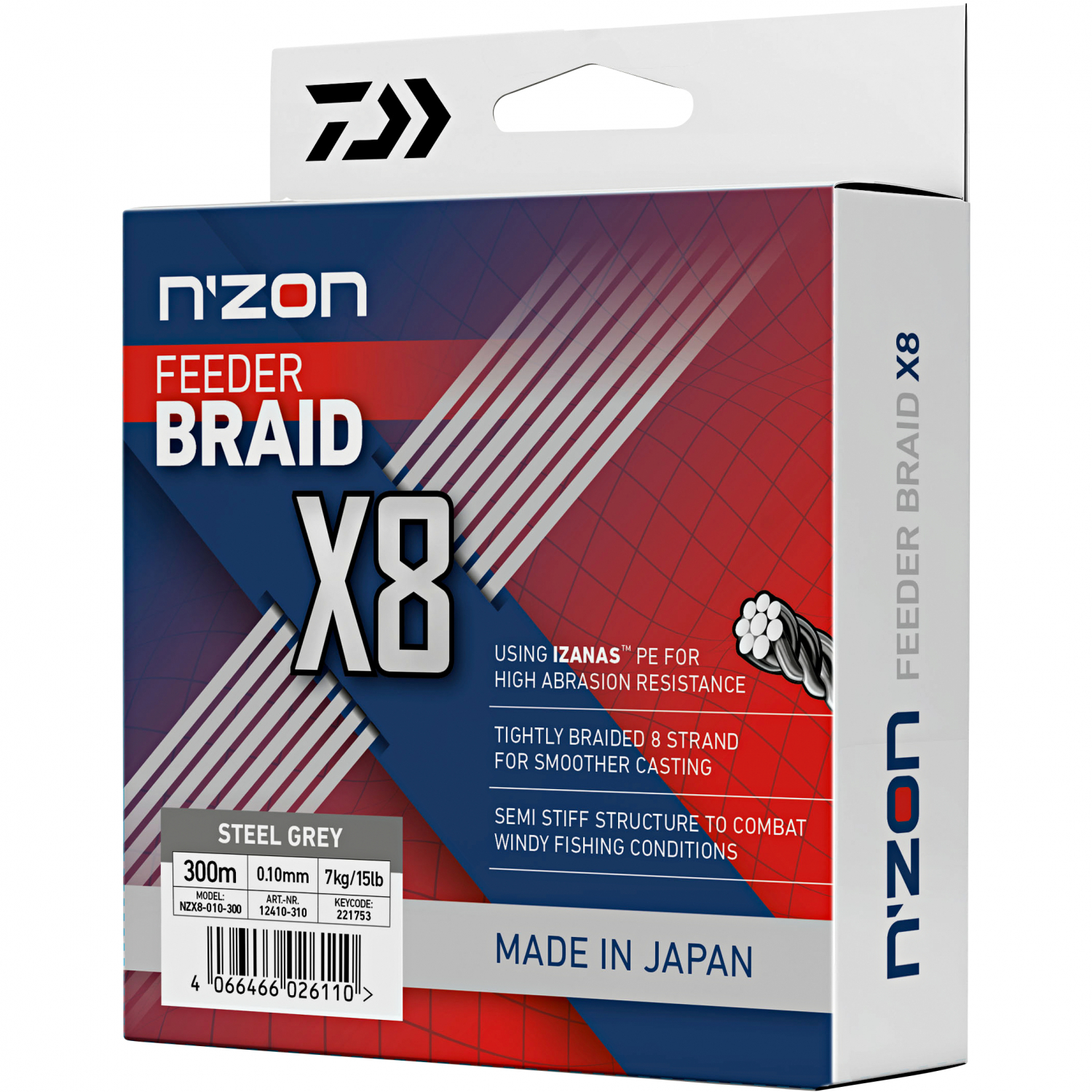 Daiwa N´Zon X8 Braid (150 m)