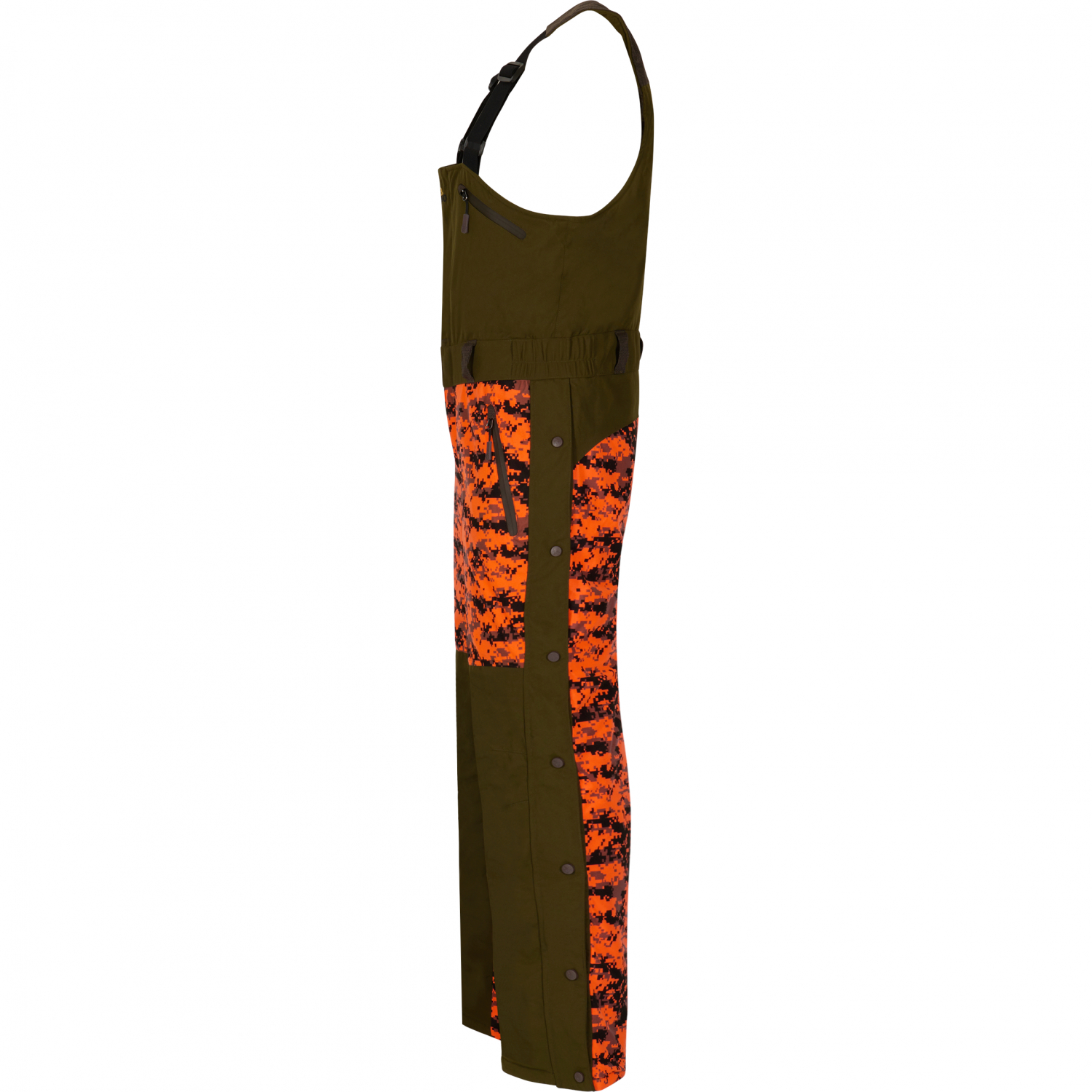 il Lago Prestige Drückjagd-Latzhose Keiler Pro Herren (Oliv/Orange ...