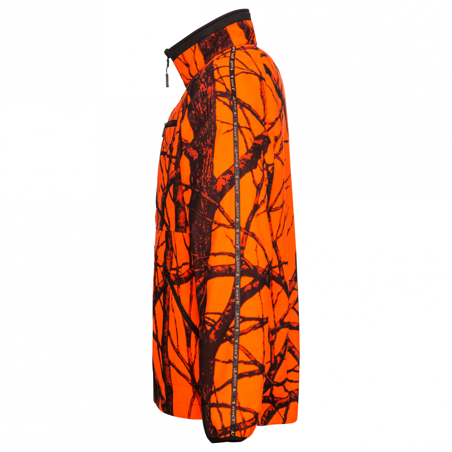 il Lago Prestige Wendejacke Asko Herren (Oliv/Orange Camouflage ...